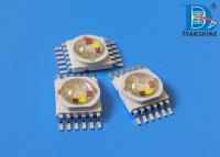China 10W Multicolor Multichip LED Diodes , 6IN1 RGBWA Purple High Power Package LEDs for sale
