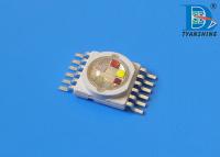 China 10Watt UV Multi-color LEDs , 6IN1 RGBWA High Power Package LEDs for sale
