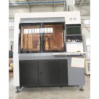 China Small CNC Fiber Laser Cutter 1000W 600mm*600mm Cutting Area HES1-0606-1000W for sale