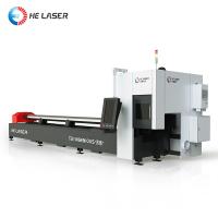 China High Precision Tube Laser Cutting Machine / Fiber Laser Pipe Cutter Machine for sale