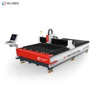 China Budget Friendly CNC Plate Fiber Laser Cutting Machine 1000w - 3000w Laser Cutter CE for sale