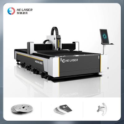 China 3000W HEXS1 3015 CNC Laser Cutting Machine For Metal Sheet 4000mm*2000mm for sale