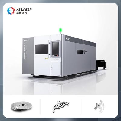 China 3000W / 6000W Sheet Metal Laser Cutting Machine 3060mm*1520mm For Building Material Shops for sale