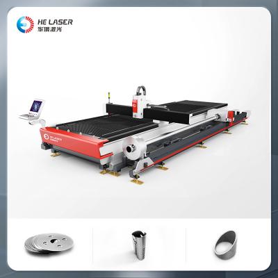 China 1500W 3000W CNC Laser Metal Cutting Machine For Tubes Sheets 4000mm*2000mm for sale