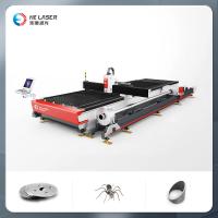 China 6kw 3000W 2000W 1000w CNC Fiber Laser Cutting Machine For Sheet Metal for sale