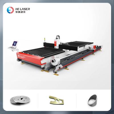 China Metal Sheet And Tube Laser Cutting Machine 2KW 3KW Raycus Max Fiber Laser Cutting Machine for sale