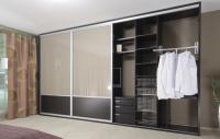 China Functional  Sliding Door Wardrobe Dressing Room Fitted Wardrobe Doors for sale