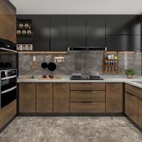 China American Waterproof Customized Modern Shaker Inset Framed Design Kitchen Cabinet Set for sale