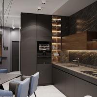 China Single Wall White Lacquer Cabinet Large Island Custom  Matte Black Cabinet Hardware for sale