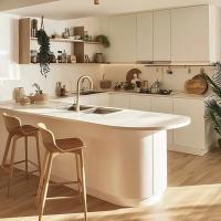 China Wooden Apartment Lacquer Kitchen Cabinet Customized Kitchen Cupboard Lacquer for sale