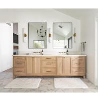 China Custom Shaker Style Bathroom Vanity with Mirror Hot Selling Bathroom Vanity Floor Standing for sale