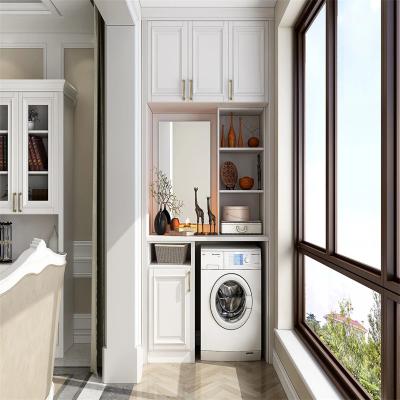China YALIG Laundry Outdoor Cabinet Set Customized Home Furniture Laundry Cabinets for sale