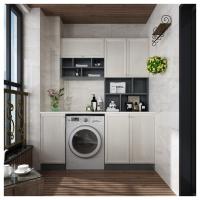 China Plywood Laundry Closet Sintered Stone Acrylic Laundry Room Wardrobe for sale