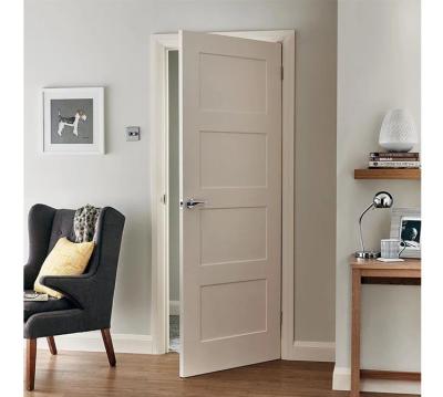 China YALIG 2024 High End Custom Wood Doors Interior Room Modern Style White Interior Doors for sale
