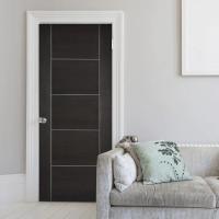 China MDF American Style Interior Doors Modern Design Professional Solid Wood Interior Door for sale