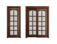 China Modern Design Luxury Waterproof Classic Hotel Apartment House Interior Wood Doors for sale