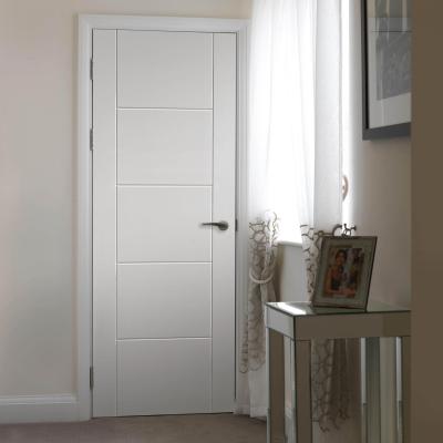 China Modern Wooden Slab Door Room Bedroom Interior Modern Door Color Design Wood Door for sale