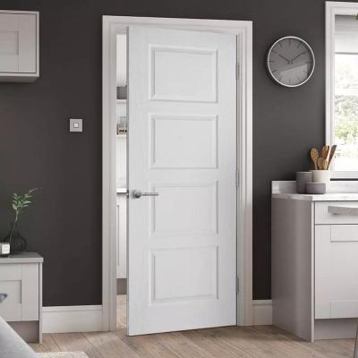 China Interior Bedroom Wooden Doors Waterproof Polish Panel For Houses Villa Hotels for sale