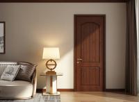 China Interior Bedroom Wooden Doors Waterproof Polish Panel For Houses Villa Hotels for sale
