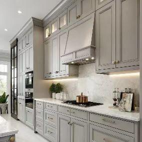 China Shaker Kitchen Cabinet and Timeless Solid Wood Design with Durable Build for sale