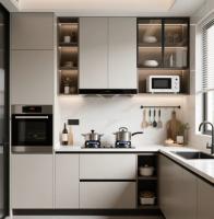 China Modern Kitchen Cabinet Set with Customizable Sizes, OEM/ODM Service for Global Distributors for sale