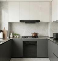 China Factory Direct Modern Kitchen Cabinet and Custom Size Available, Full OEM with ODM Service for Global Distributors for sale