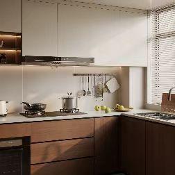 China Modern Kitchen Cabinets and Factory Direct Supply, Custom Sizes, Full OEM/ODM Support for Global Distributors for sale