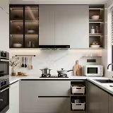 China Factory Direct Modern Kitchen Cabinet Set | Custom-Size Cabinetry and Full OEM/ODM Manufacturing for Global Distributors with Wholesalers for sale