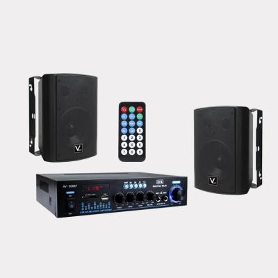 China Yes On Wall Speaker For Home Theater And Conference Mini Amplifier With Usb /sd/mmc Cards Input Wall Mount for sale