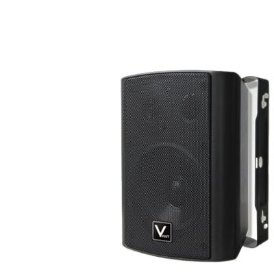 China Plywood ABS Material Wall Mount Speaker Background Speaker Classroom Audio Wall Mount for sale