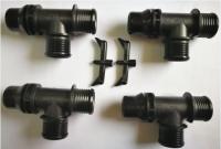 China OEM Reinforced Tube Fittings Plastic Mould Rapid Prototyping Plastic Injection Molding for sale