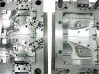 China Custom Molded Injection Plastic Parts For Car Air Outlet Panel Small Volume for sale
