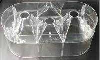 China Plastic PVC PS Polycarbonate Injection Molding CNC Machining Custom for sale