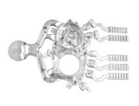 China Zinc Alloy Die Casting Prototype Mold Fabrication Rapid Molded Parts for sale