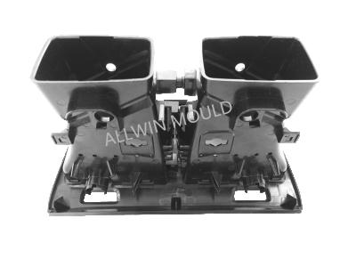 China Precision Plastic Molded Automotive Parts Car Injection Moulded Air Vent Housing for sale