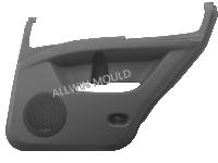 China Big Car Plastic Molding Door Frame Parts Injection LKM Base for sale