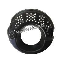 China Custom Precision Plastic Injection Molding Tooling Perforated Ring parts for sale