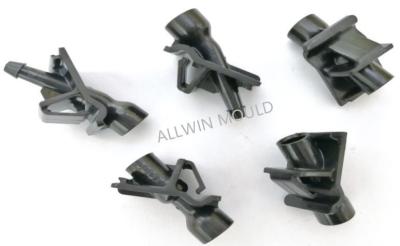 China Automotive Injection Molded Precision Parts Molding Plastic Snap Fit Connectors & Clips for sale
