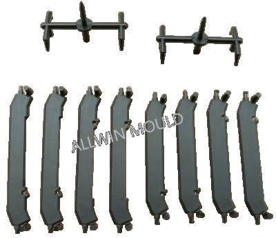 China PA66 GF60 Plastic Molding Car Parts CNC Machining Automotive Vane for sale