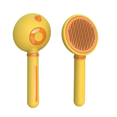 China Cute Cartoon‑Style Self‑Cleaning Pet Slicker Brush Mould & Finished Product for sale