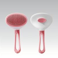China Ergonomic Hollow‑Handle Self‑Cleaning Pet Slicker Brush Mould & Finished Product for sale