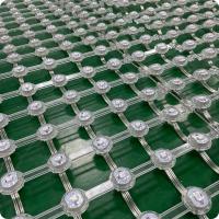 China T20-1L Transparent Led Mesh Display Outdoor SMD3535 For Building Surface for sale