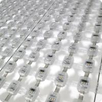 China Ceiling Transparent LED Mesh Screen Media Facade P40 P50 P55 P80 P100 Pixel Dot for sale
