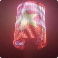 China T12 LED Mesh Screen Outdoor Full Color CE RoHS FCC 12mm Pixel Light for sale