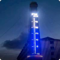 China 5040 point light source Square waterproof building street lighting for sale