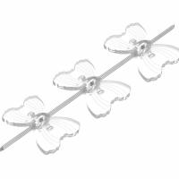 China Pixel 3D Butterfly Lamp for Company Internet Celebrity Hall KTV Bar Decorative for sale