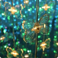 China Pixel 3D Butterfly Lamp for Company Internet Celebrity Hall KTV Bar Decorative for sale