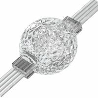 China 3D pineapple lamp Full color waterproof and durable 3D diamond crystal light for sale
