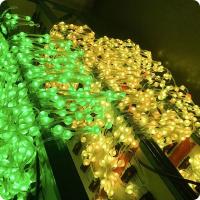 China 3D pineapple lamp Full color waterproof and durable 3D diamond crystal light for sale