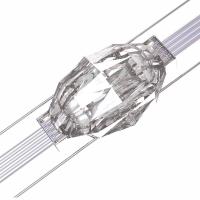 China 35 Big diamond crystal lamp Internet Celebrity Tube Art Museum Lighting for sale